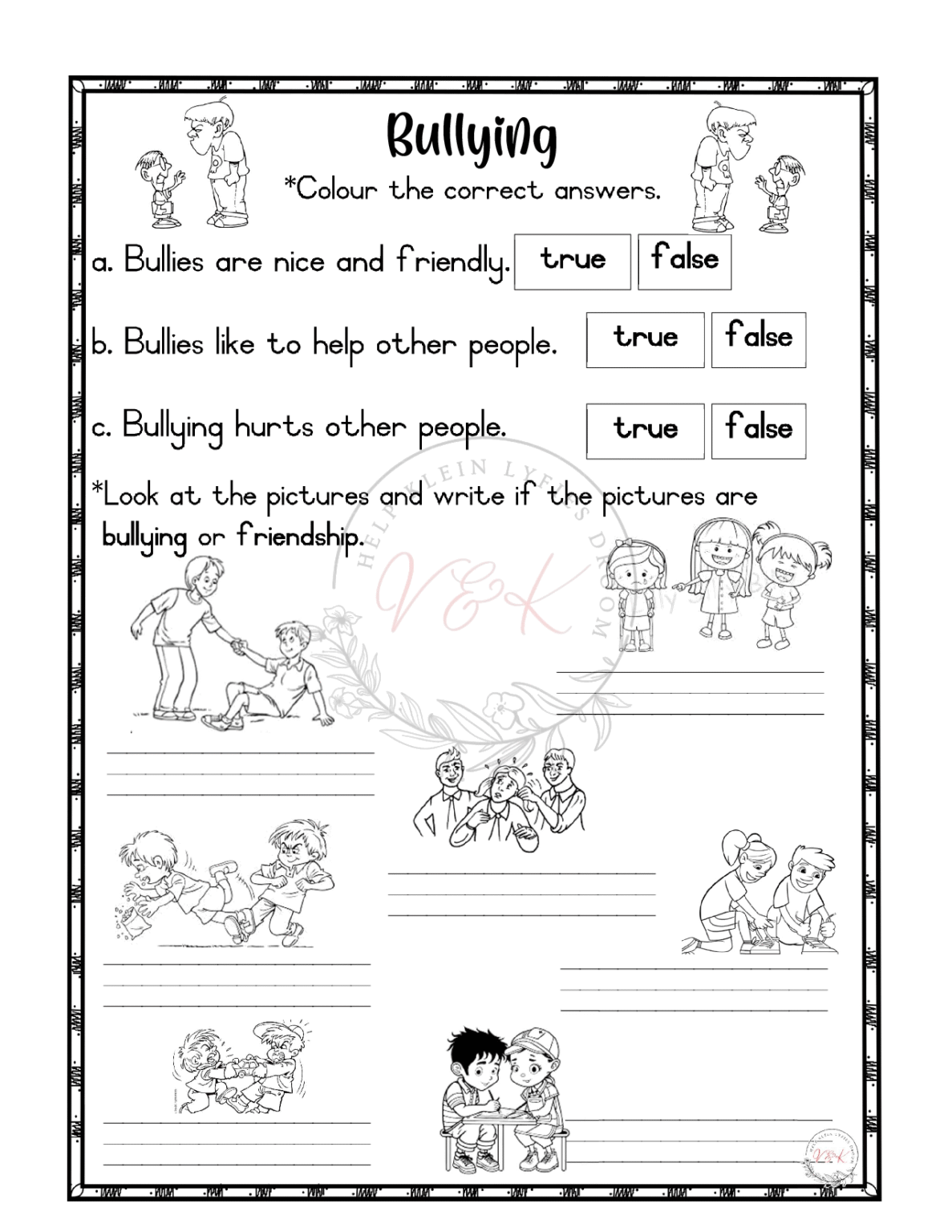 Grade 1 Life Skills Lesson Plans Package – Term 2 2025 - Vinkel & Koljander