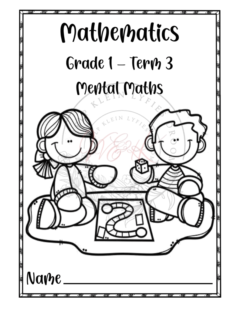 Grade 1 Mathematics Lesson Planning Package – Term 3 2025 - Vinkel ...