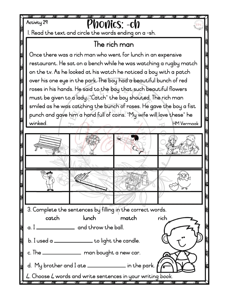 Grade 3 English First Additional Language Activities Term 1 2025 ...