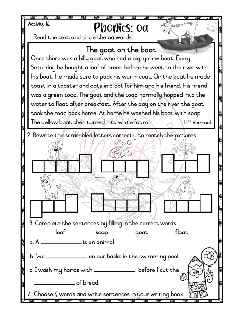 Grade 3 English First Additional Language Lesson Plan Package – Term 2 ...