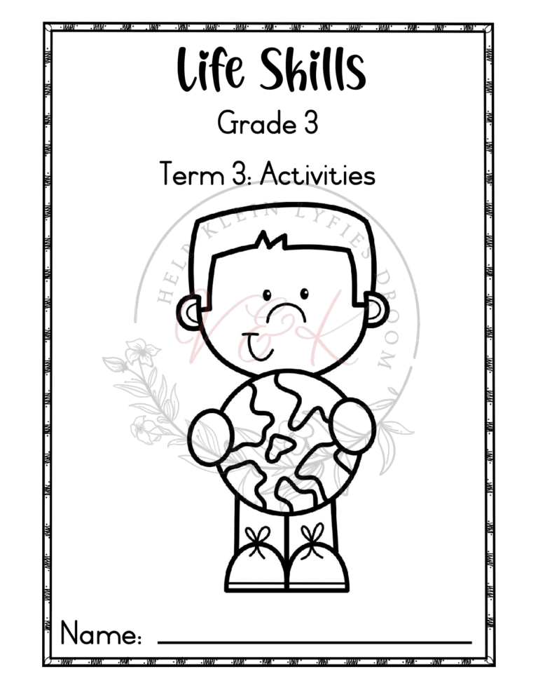Grade 3 Life Skills Formal Assessment Task – Term 3 2025 - Vinkel ...