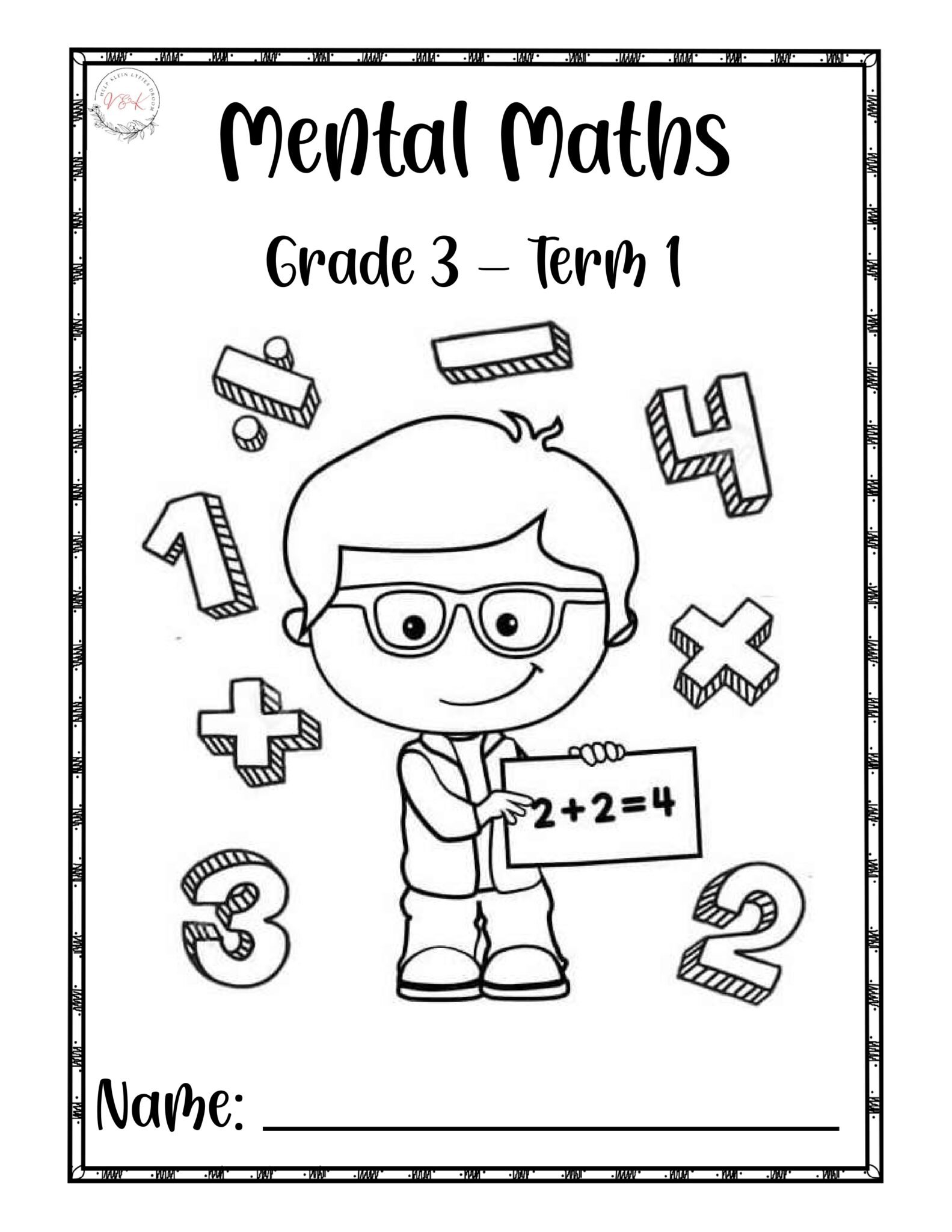 Grade 3 Mathematics Lesson Planning Package – Term 1 2025 - Vinkel ...