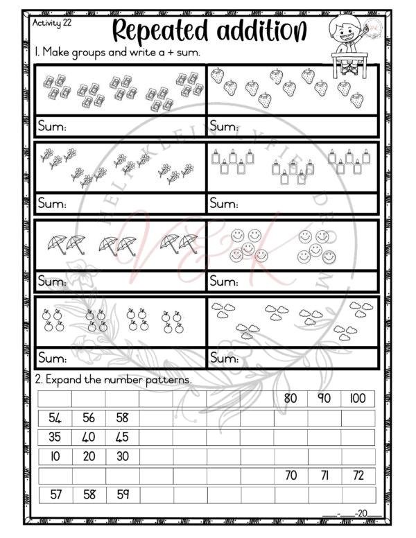 Grade 2 Mathematics Activity Book – Term 1 2026 - Vinkel & Koljander