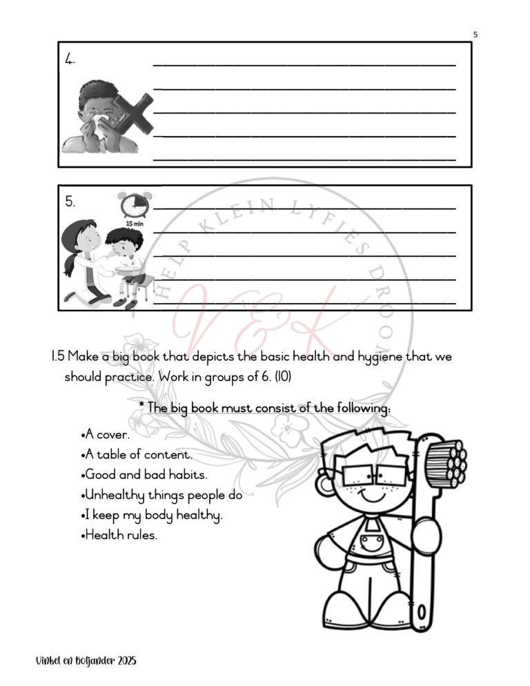 Grade 3 Life Skills Formal Assessment Task – Term 1 2025 - Vinkel ...